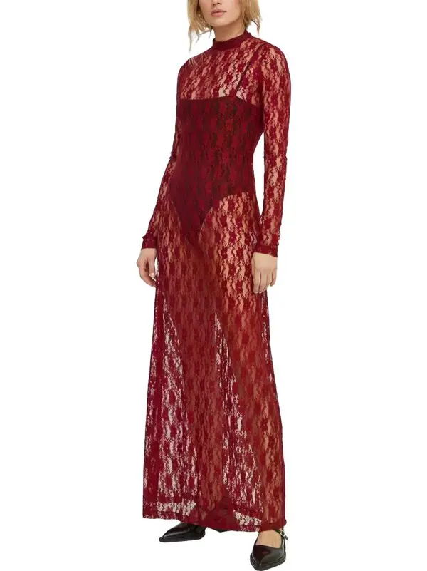 RÉSUMÉ Laced Maxi Dress - Red