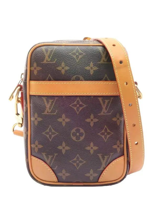 LOUIS VUITTON 2000-2020 Monogram Danube Crossbody Bag - Brown