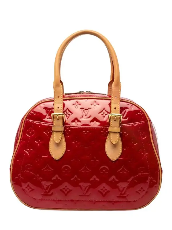 LOUIS VUITTON Monogram Vernis Summit Drive Handbag 2000-2010 - Red