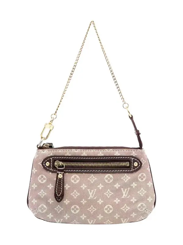 LOUIS VUITTON 2010 Monogram Idylle Mini Pochette Accessoires Handbag - Pink