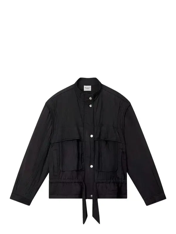 MARANT ETOILE Blandina Flap-pocket Jacket - Black