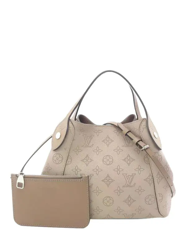 LOUIS VUITTON 2020 Monogram Mahina Hina Pm Satchel - Brown