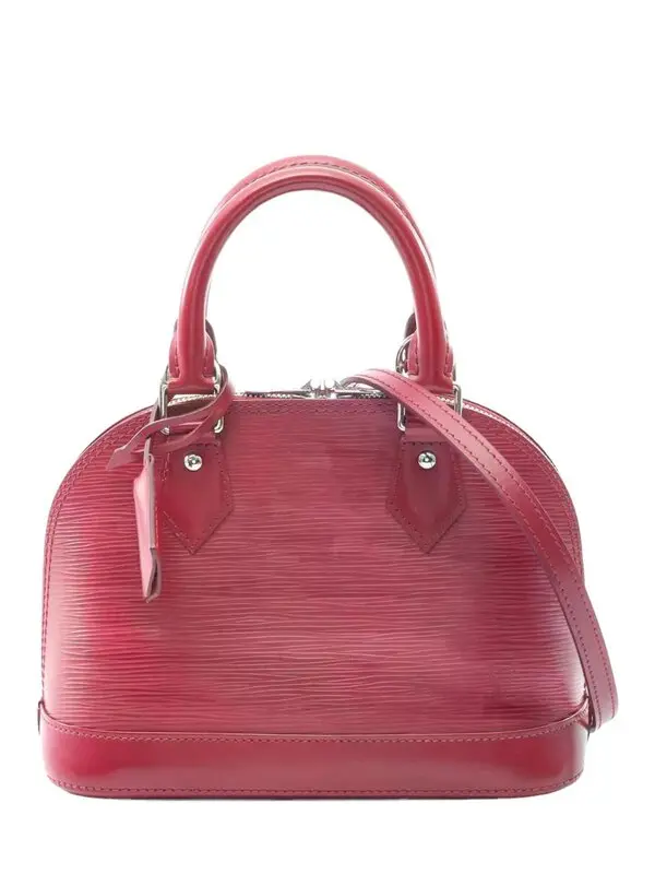 LOUIS VUITTON 2014 Epi Alma Bb Satchel - Pink