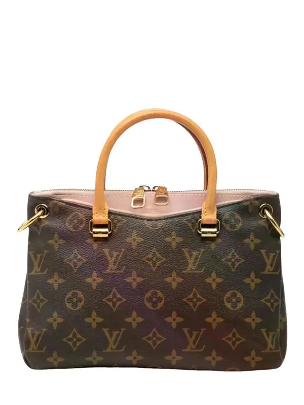 LOUIS VUITTON 2015 Monogram Pallas Bb Satchel - Brown
