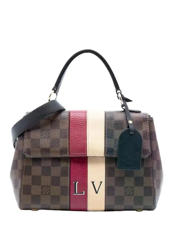 LOUIS VUITTON Damier Ebene Bond Street Satchel - Brown
