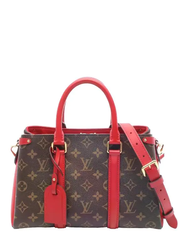 LOUIS VUITTON 2021 Monogram Soufflot Bb Satchel - Brown