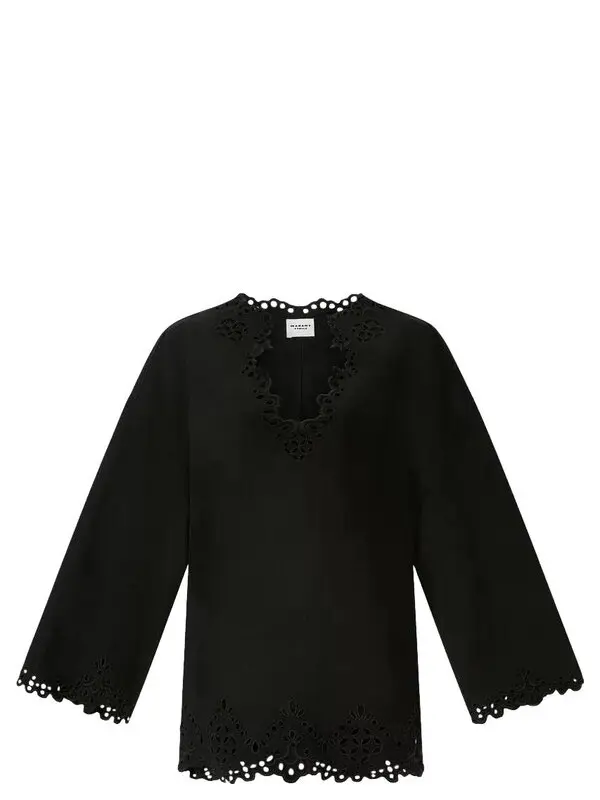MARANT ETOILE Sherazade Mini Dress - Black