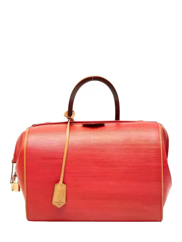LOUIS VUITTON 2014 Epi Doc Bb Satchel - Red
