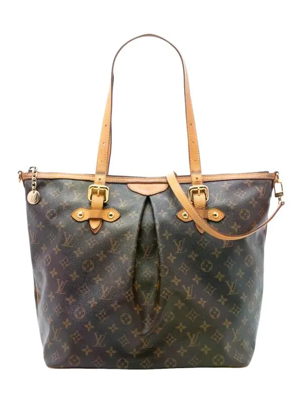LOUIS VUITTON 2011 Monogram Palermo Gm Satchel - Brown