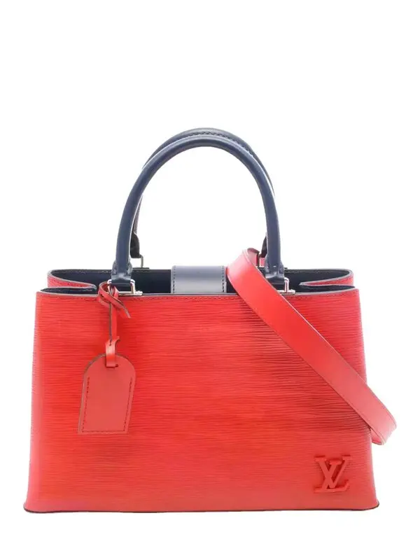 LOUIS VUITTON 2016 Epi Kleber Pm Satchel - Red
