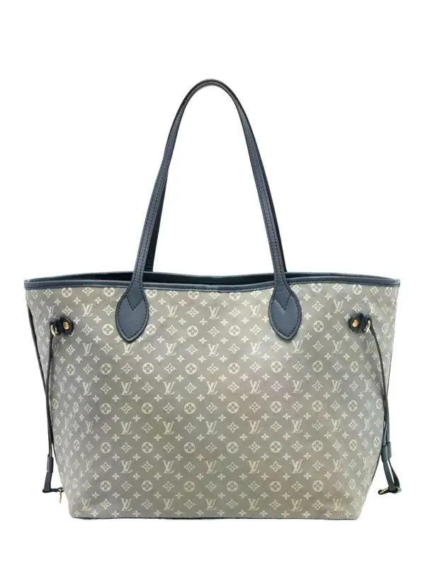 LOUIS VUITTON 2012 Monogram Idylle Neverfull Mm Tote Bag - Grey