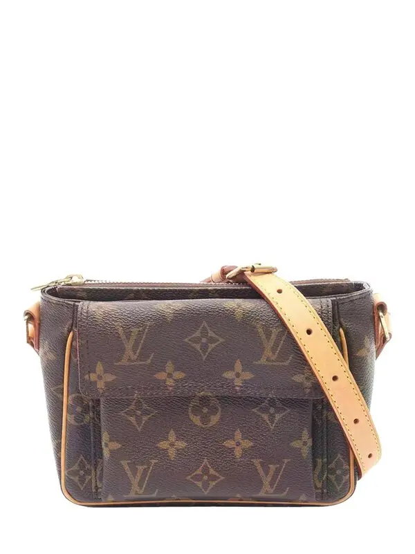 LOUIS VUITTON 2005 Monogram Viva Cite Pm Crossbody Bag - Brown