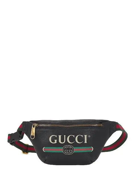FWRD RENEW Gucci Belt Bag - Black
