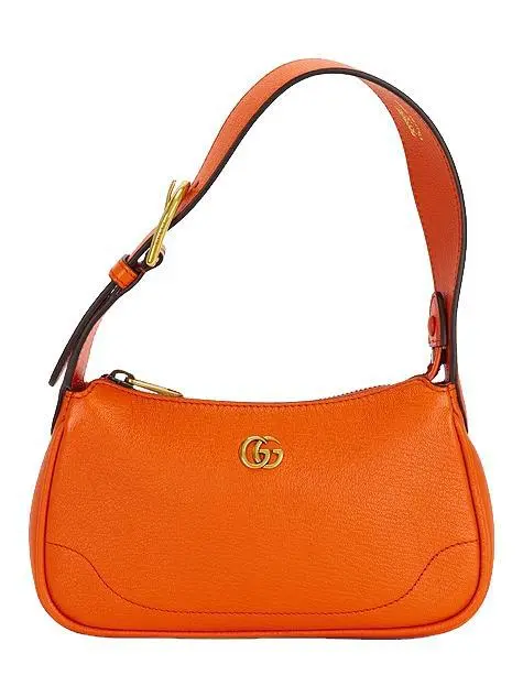 FWRD RENEW Gucci Mini Aphrodite Shoulder Bag - Orange