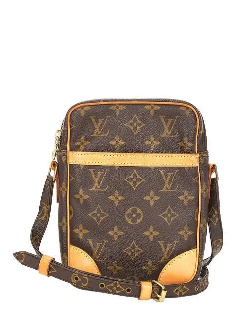 FWRD RENEW Louis Vuitton Monogram Danube Crossbody Bag - Brown