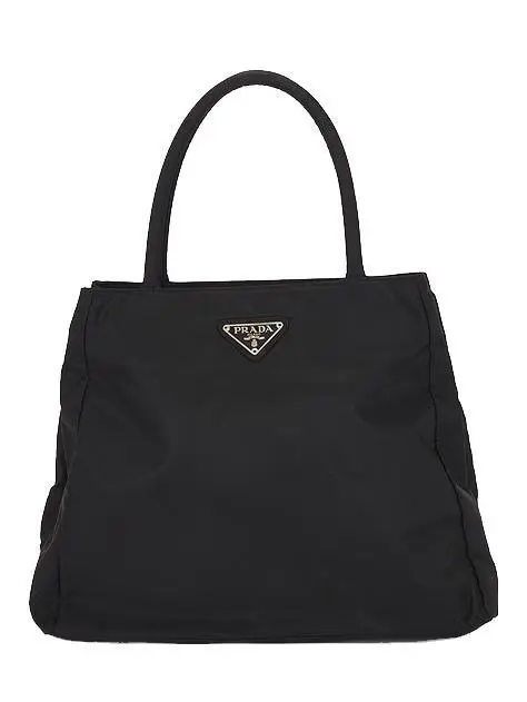 FWRD RENEW Prada Tessuto Handbag - Black