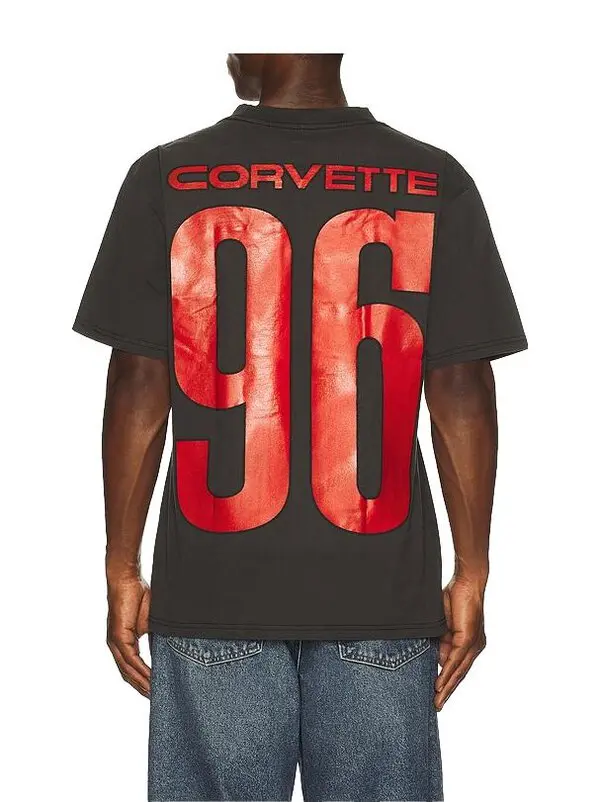 PHILCOS Corvette 63 Tee In Black - Black Pigment
