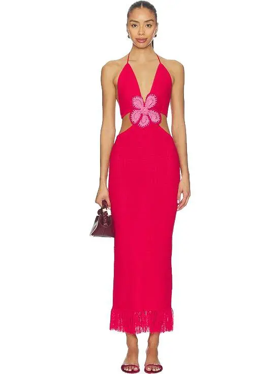 CAPITTANA Starla Dress - Magenta