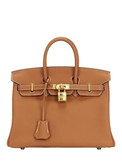 FWRD RENEW Hermes Birkin 25 Handbag - Gold