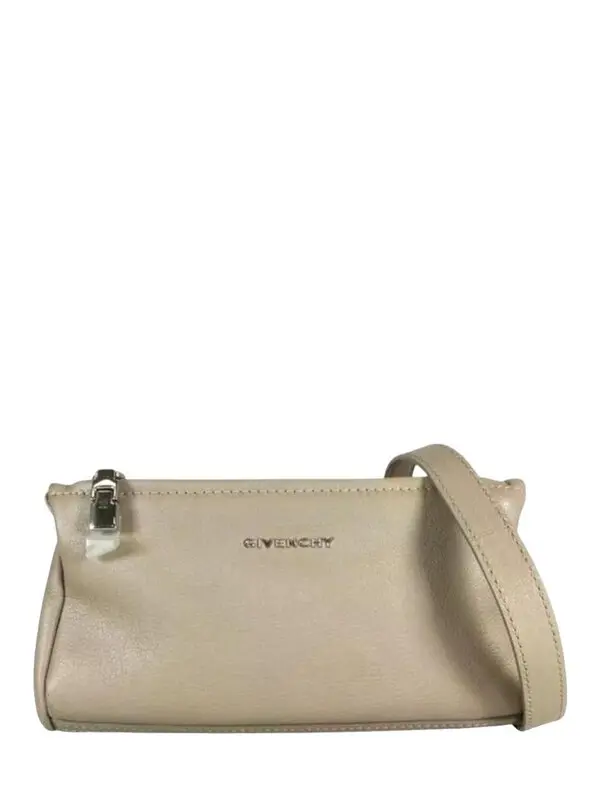 Givenchy 2021 Mini Pandora Box Crossbody Bag - Brown