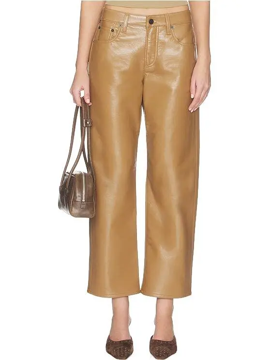 Citizens Of Humanity Faye Vintage Straight Pants - Pale Toffee