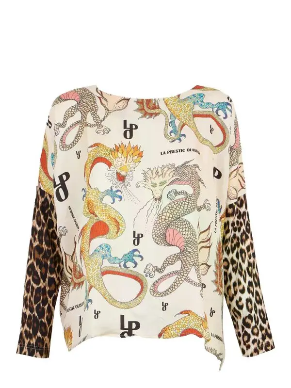 La Prestic Ouiston Summertime Top - Neutrals