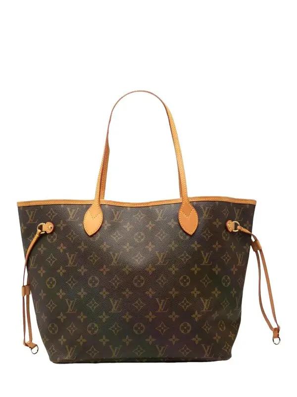 LOUIS VUITTON 2008 Monogram Neverfull Mm Tote Bag - Brown