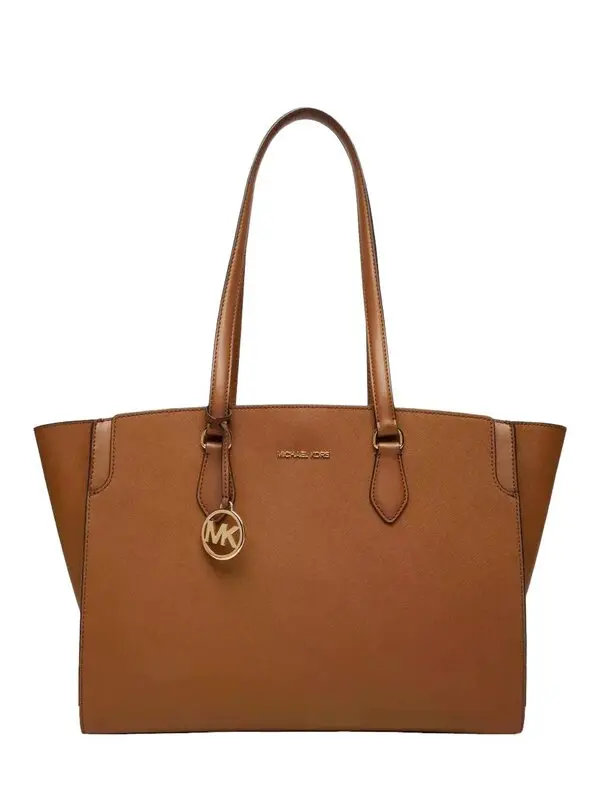 Michael Kors Logo-charm Tote - Brown