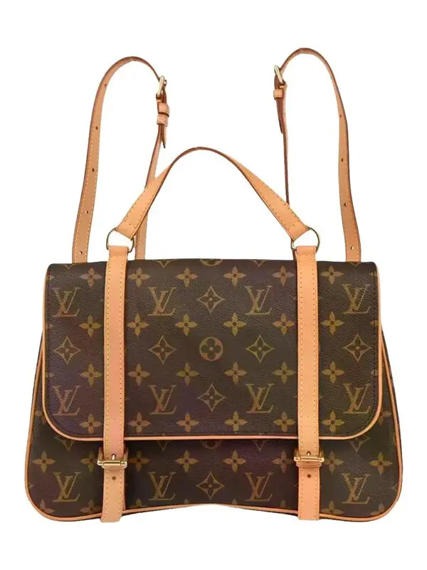 LOUIS VUITTON 2005 Marelle Monogram Backpack - Brown