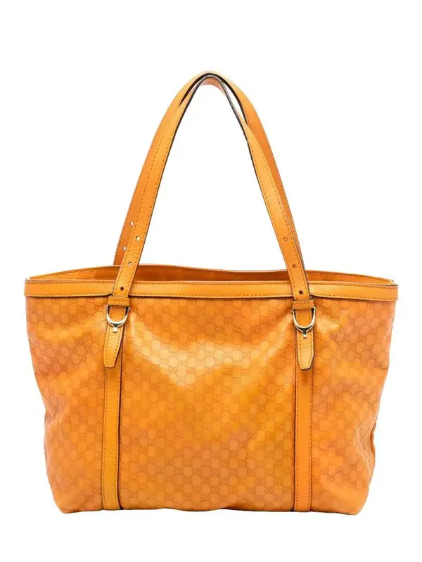Gucci 2016-2025 Microissima Nice Tote Bag - Orange