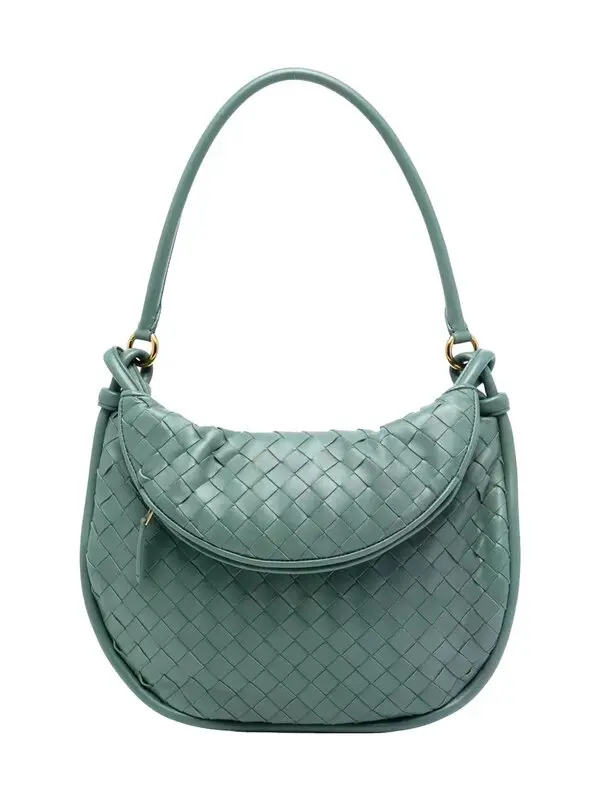 Bottega Veneta Medium Nappa Intrecciato Gemelli Hobo Bag - Green