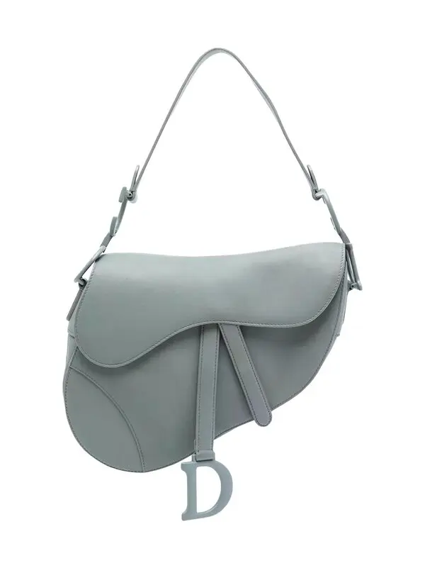 Dior Calfskin Saddle Bag - Blue