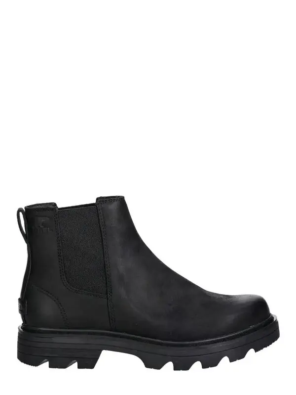 Sorel Revel Rd Elasticated-panel Chelsea Boots - Black