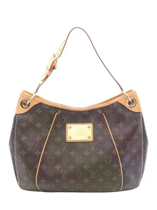 LOUIS VUITTON 2008 Monogram Galliera Pm Shoulder Bag - Brown