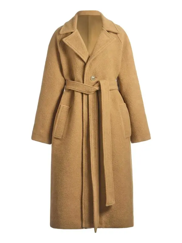 Tess Lorenz Camelhair Overcoat - Camel