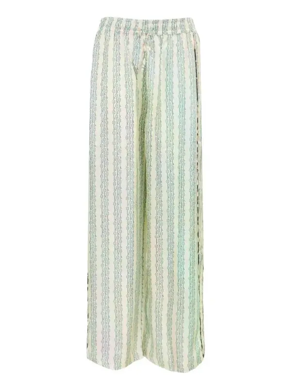 La Prestic Ouiston Giudecca Striped Trousers - Neutrals