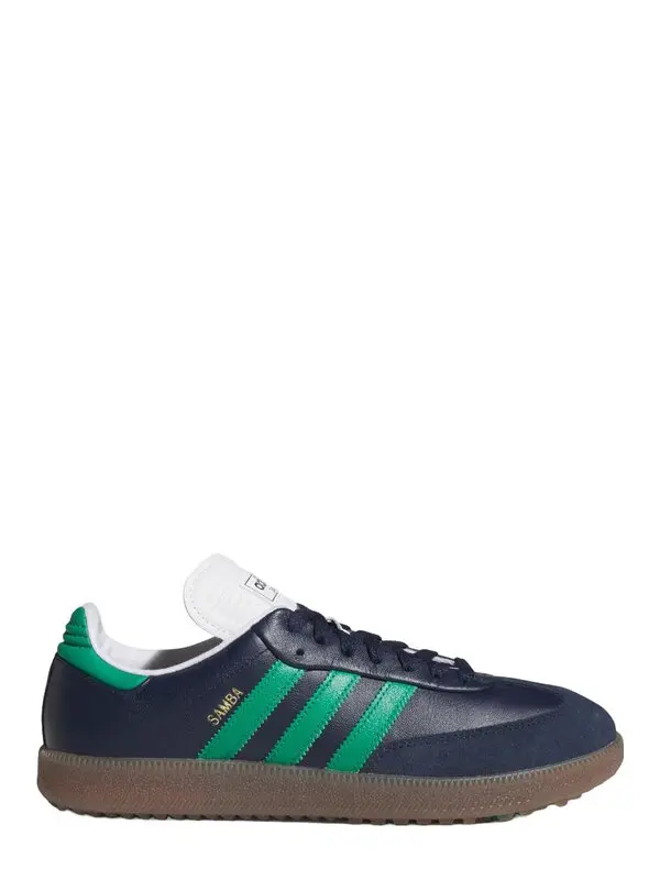 Adidas Samba Spikeless Golf Shoes - Night Indigo / Court Green / Cloud White