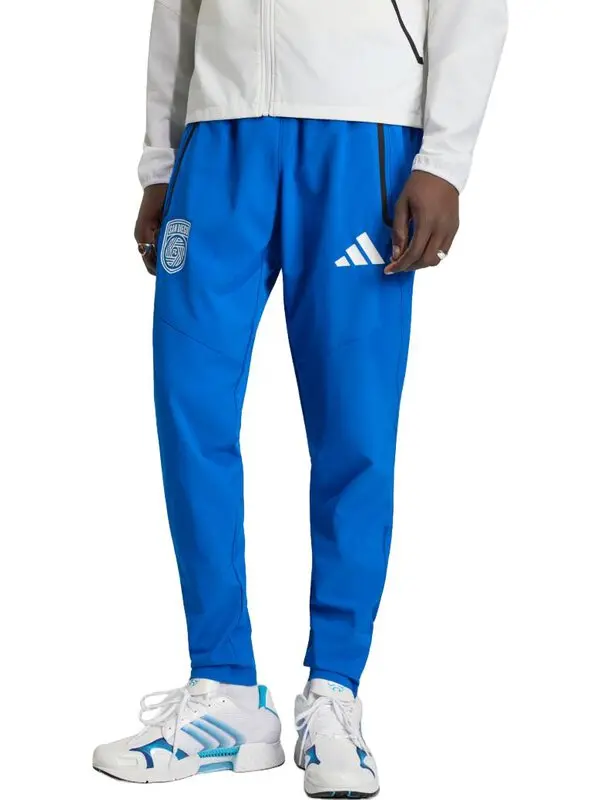 Adidas San Diego Fc Tiro Travel Pants - Glow Blue / White