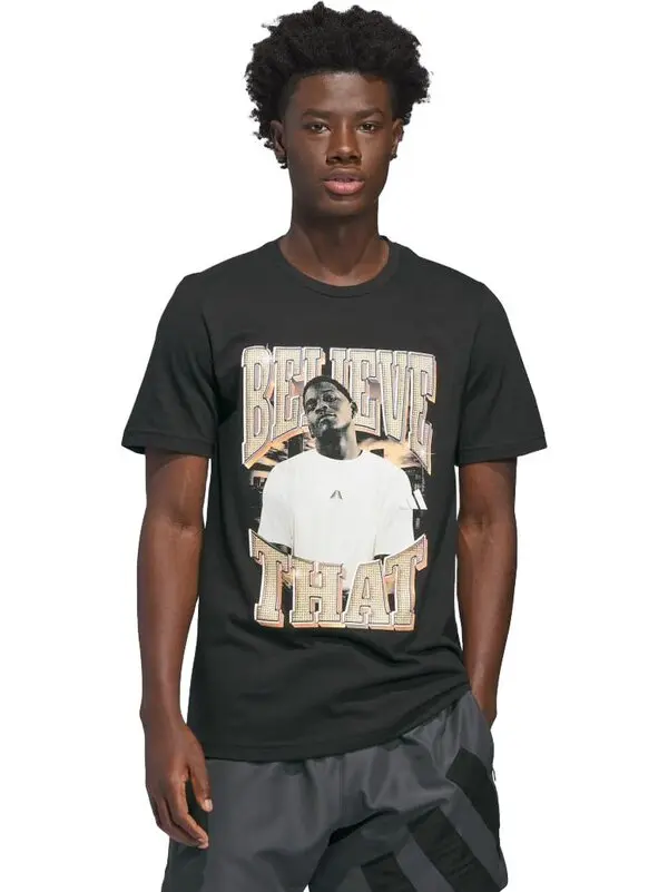 Adidas Anthony Edwards Backyard Graphic T-shirt - Black