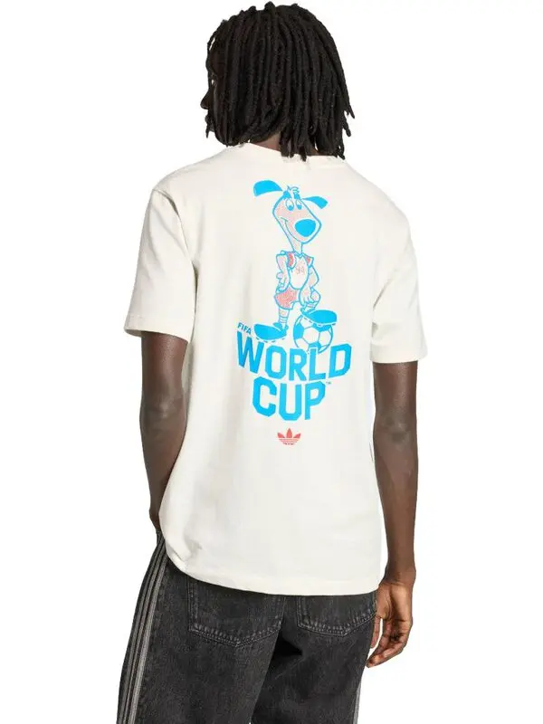 Adidas Fifa World Cup 26™ Striker Mascot T-shirt - Cloud White