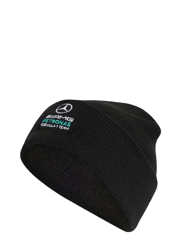Adidas Mercedes Amg Petronas Formula 1 Team Dna Beanie - Black / White