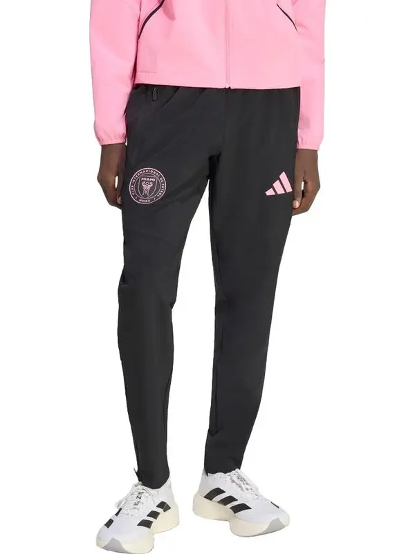 Adidas Inter Miami Cf Tiro Travel Pants - Black / Bliss Pink