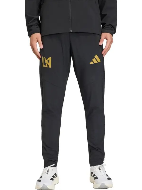 Adidas Lafc Tiro Travel Pants - Black / Dark Football Gold