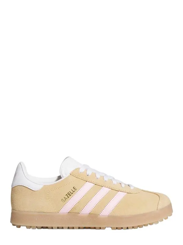 Adidas Gazelle Spikeless Golf Shoes - Ice Tangerine / Clear Pink / Cloud White