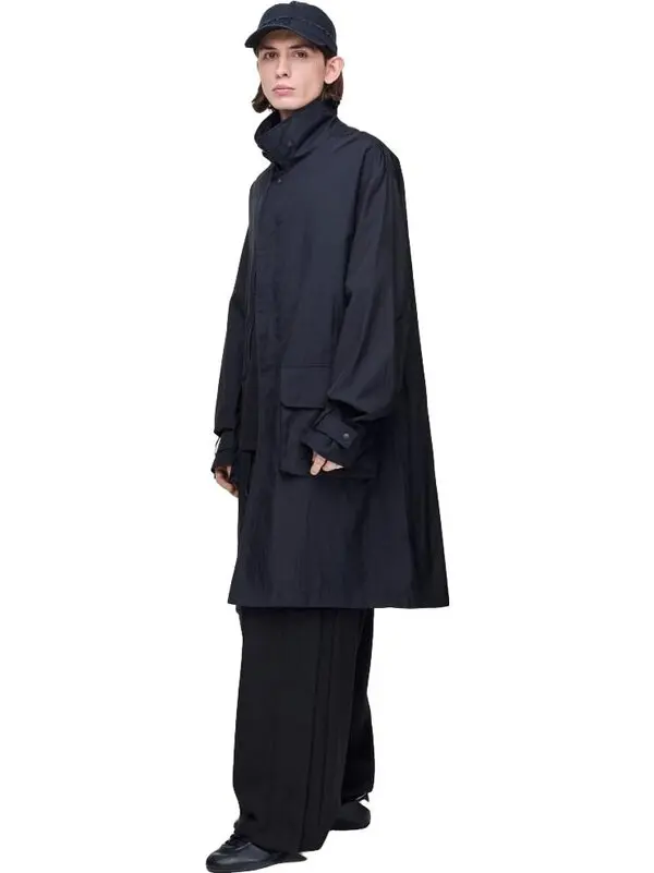 Adidas Y-3 Nylon Parka - Black