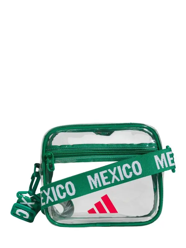 Adidas Crossbody Bag - Bold Green / Scarlet