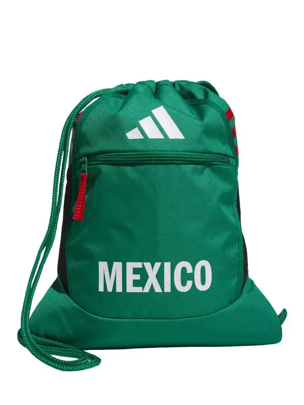 Adidas Mexico Stadium Sackpack - Bold Green / Scarlet / White