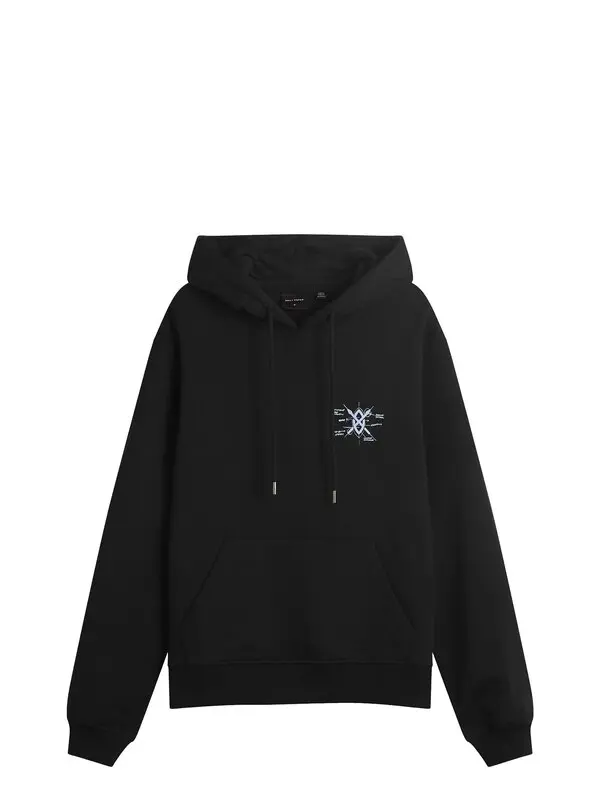 DAILY PAPER Shield Evolution Hoodie - Black