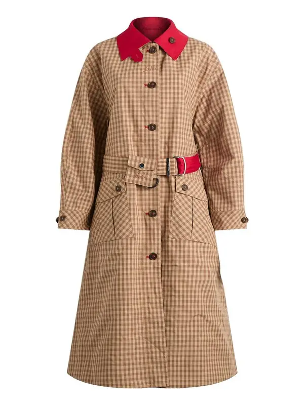 DAMSON MADDER Anja Reversible Trench Coat - Tan