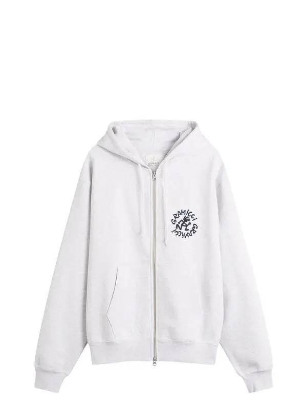 Gramicci Running Zip Hoodie - Heather Ash